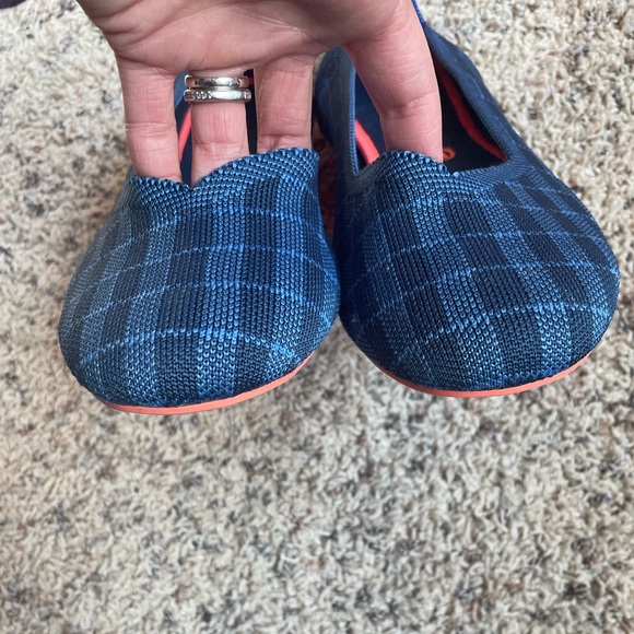 Rothy's | Shoes | Rare Rothys Indigo Gingham Flats | Poshmark